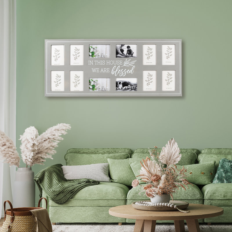 Trinx Elijan 4" x 6" 12-Opening Wall Collage Picture Frame & Reviews | Wayfair